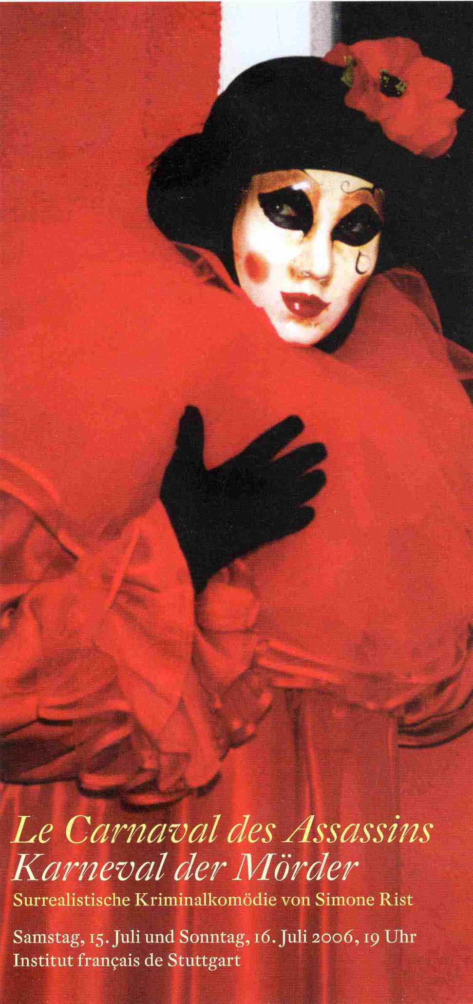 « Le Carnaval des assassins » — „Karneval der Mörder“ – fdfk.org