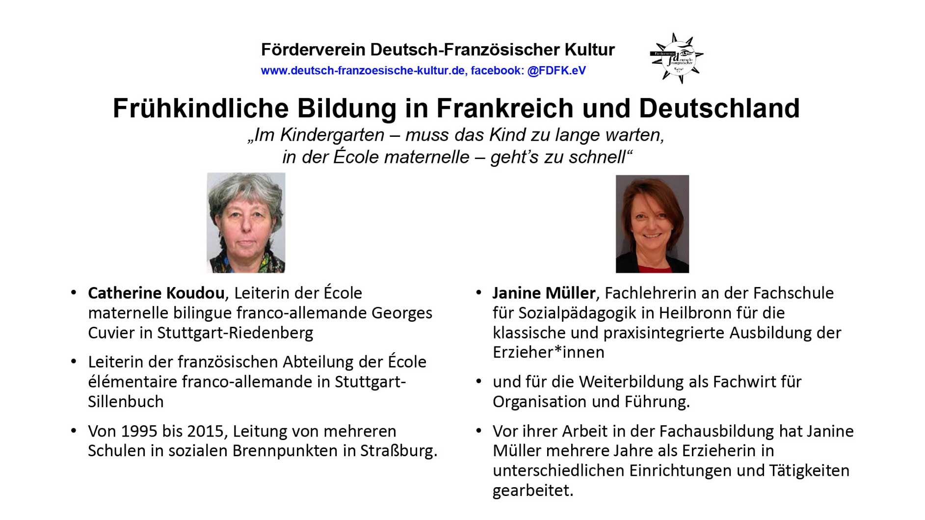 Veranstaltungen: Heutzutage: Frankreich, Deutschland, Europa – fdfk.org
